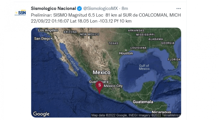 Nuevo sismo sacude Puerto Vallarta; sin peligro de Tsunami, ni suspenden clases este jueves ...