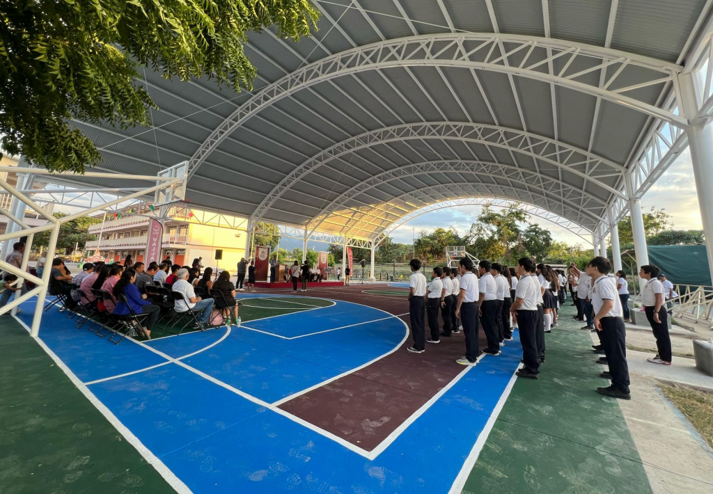 Secundaria técnica No.15 destaca importancia del domo escolar - Contralinea